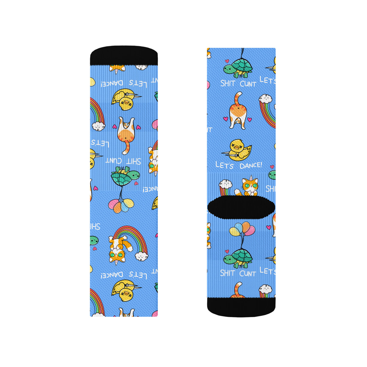 'Let's Dance' Crew socks – Never Stay Dead